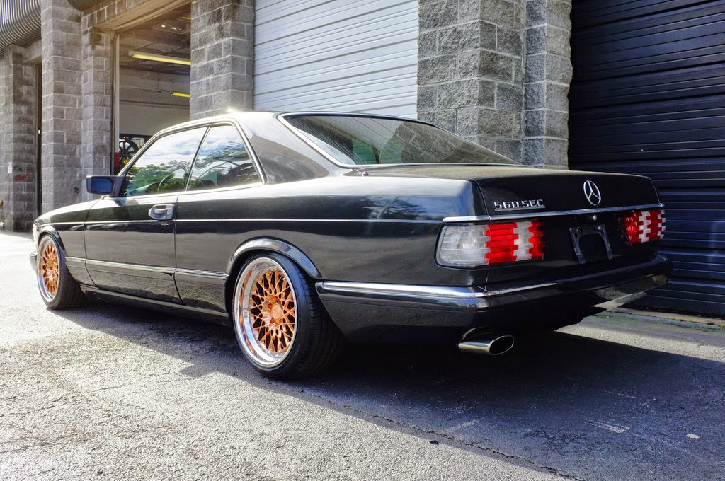 Mercedes-Benz W126 560SEC on Niche Citrine Wheels | BENZTUNING