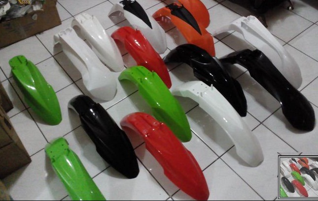 Daftar Harga Spakbor Depan Belakang Custom Motor Cross | Bengkel Tronik