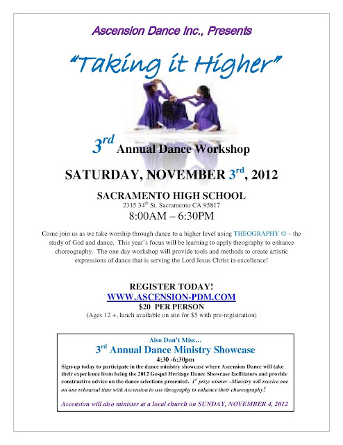 Ascension Praise Dance Ministry: 3rd Annual Dance Workshop