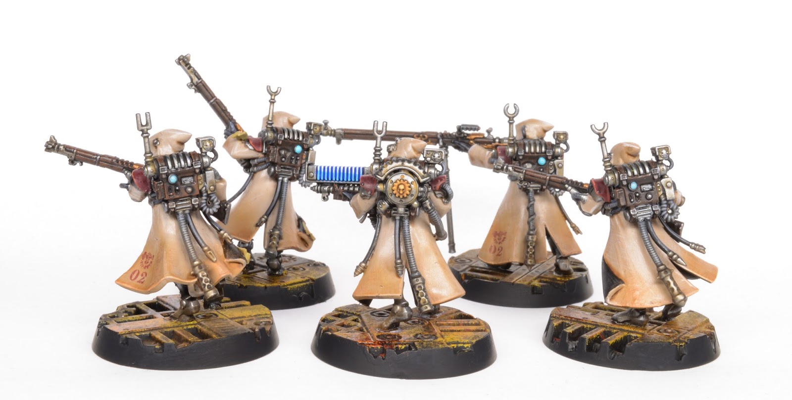 Showcase: Adeptus Mechanicus Skitarii Rangers - Tale of Painters