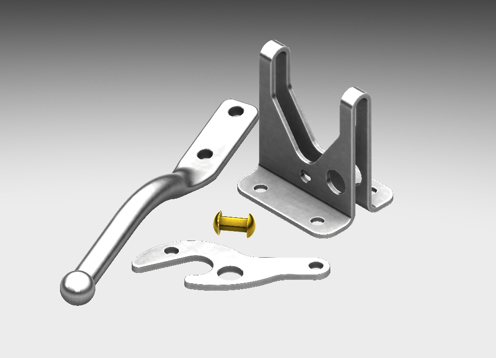 Gate Latch || Download free 3D models #100257