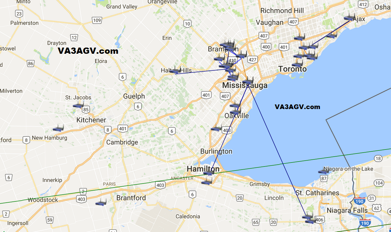 HSMM-Mesh - Amateur HAM Radio MESH: Node Map - TORONTO