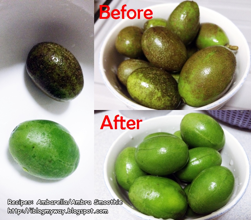 Recipes: Ambarella/Ambra Smoothie - I Blog My Way