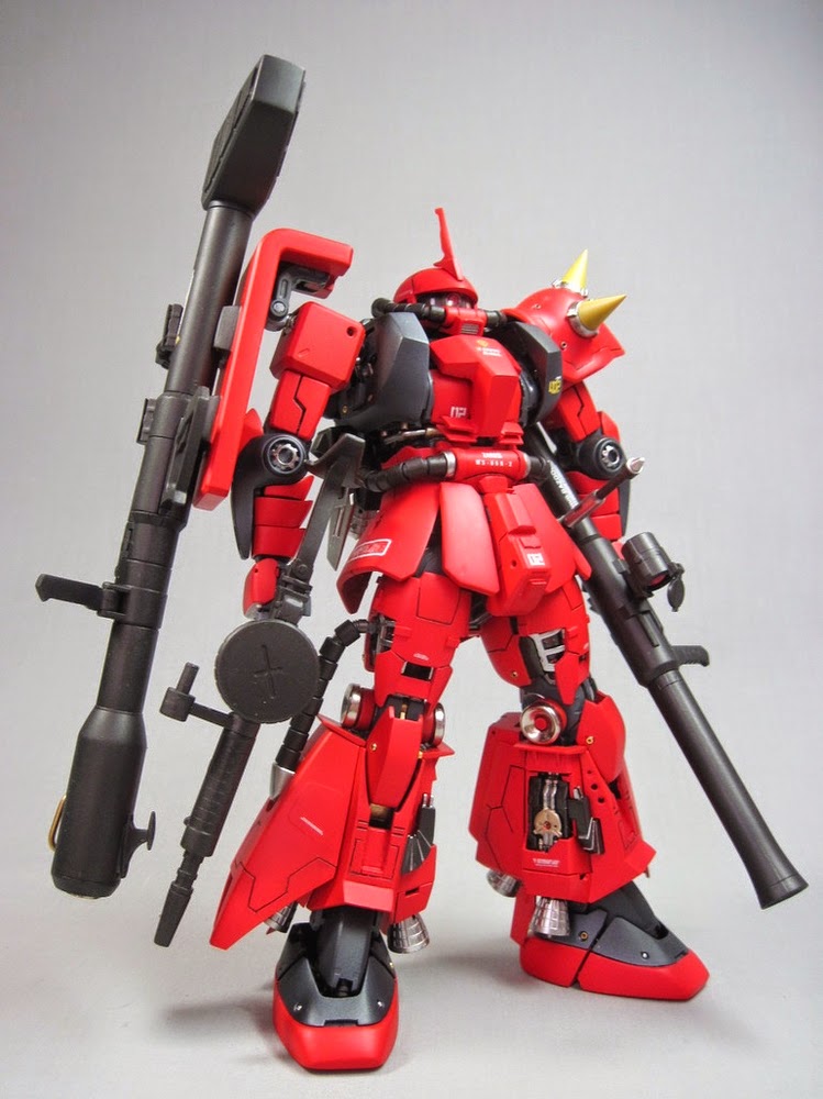 MG 1/100 Johnny Ridden's High Mobility Zaku II Custom Build