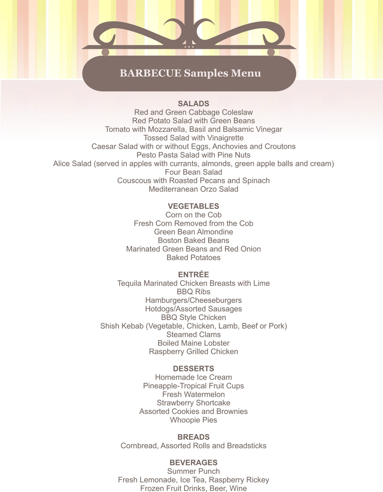 Cornucopia Bakery: The Cornucopia Catering