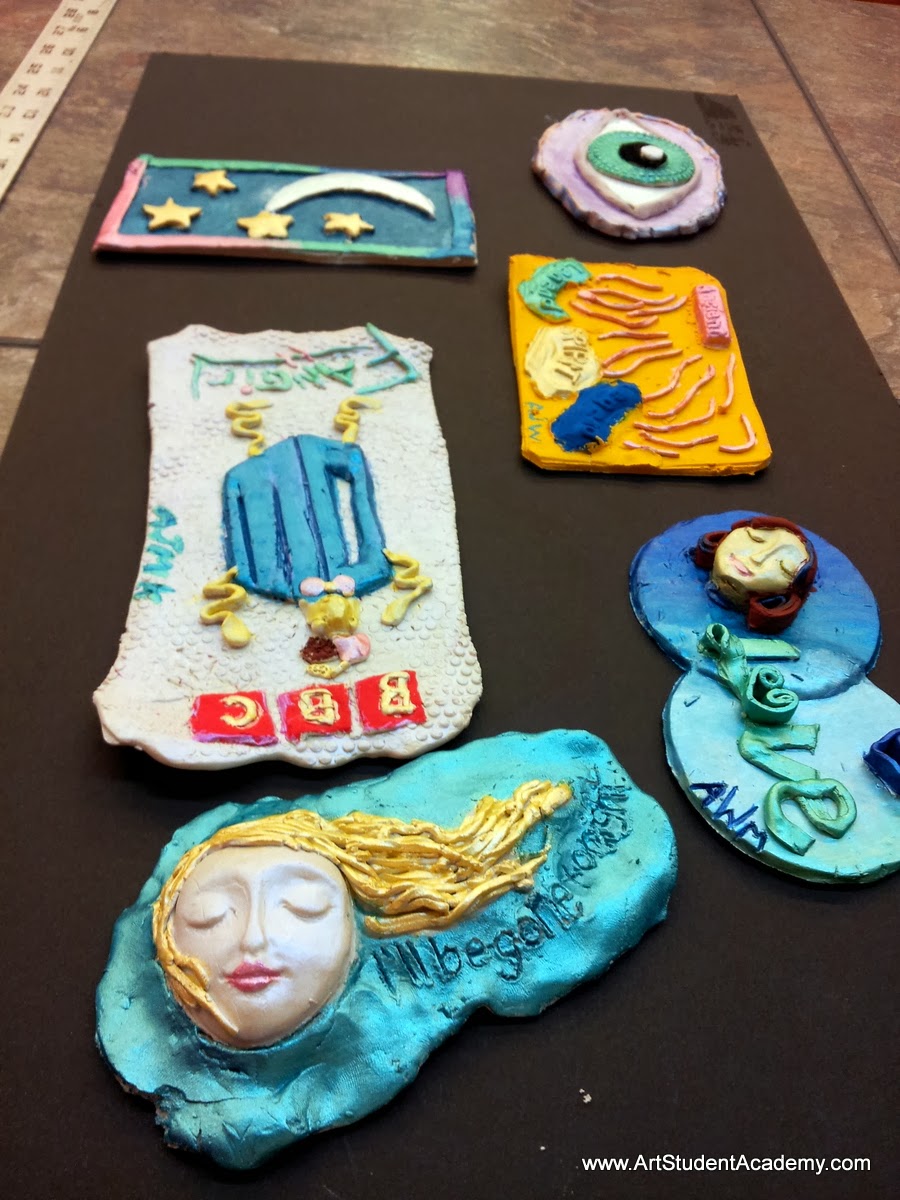 Art Student Academy: What our Children's ART classes are up to! Clay ...