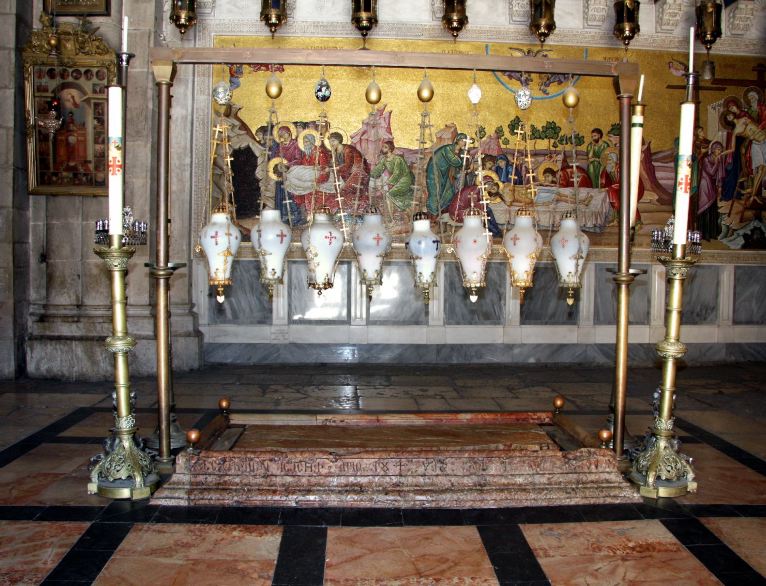 Jerusalem - Holy Sepulcher Stone of Unction