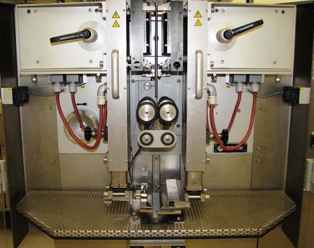 Pharmaceutical machines to offer: Merz MP Vertical Sachet machine Preowned