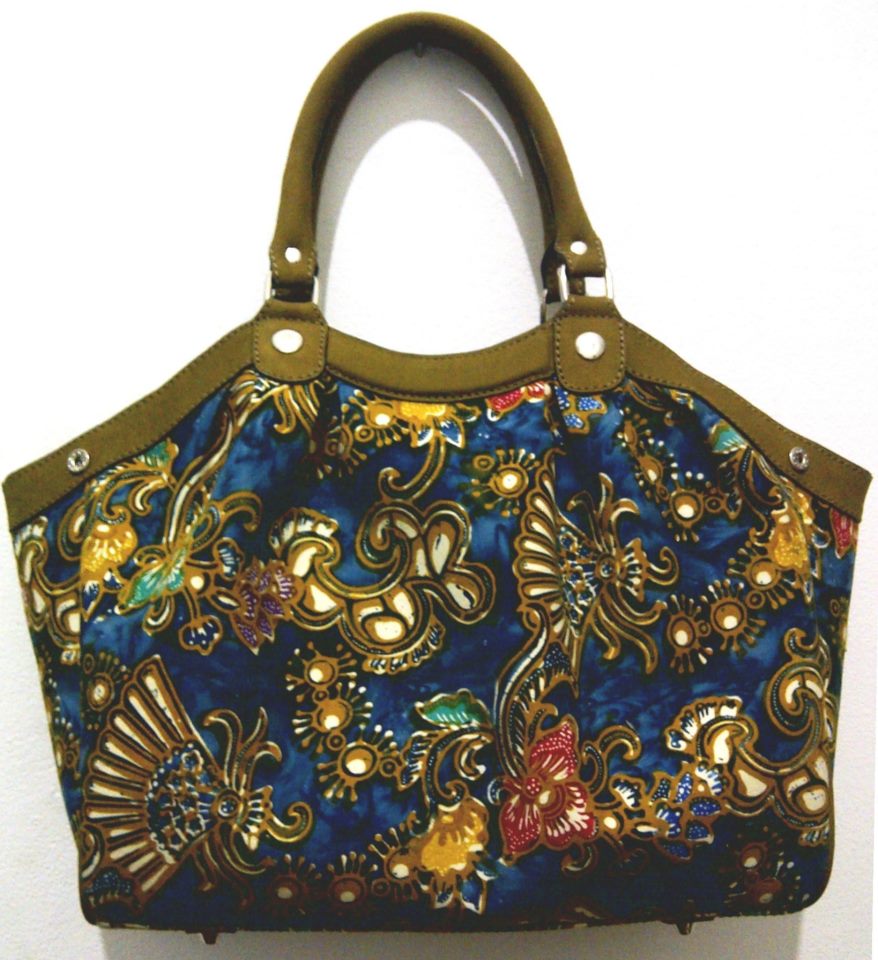 Batik Leather Bag: Batik Leather Bag
