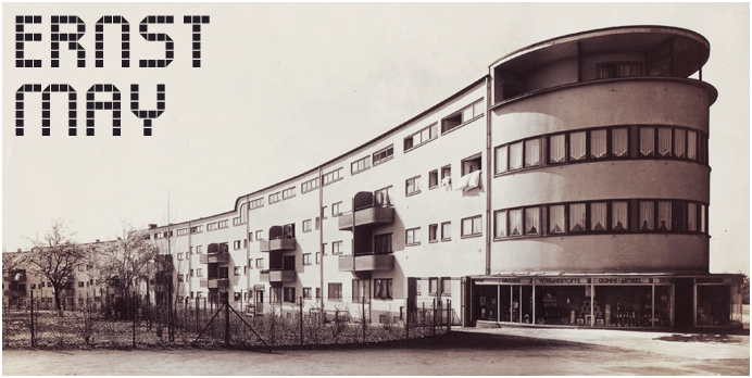 Aus Sich t: Ernst May: exhibition at DAM, Frankfurt