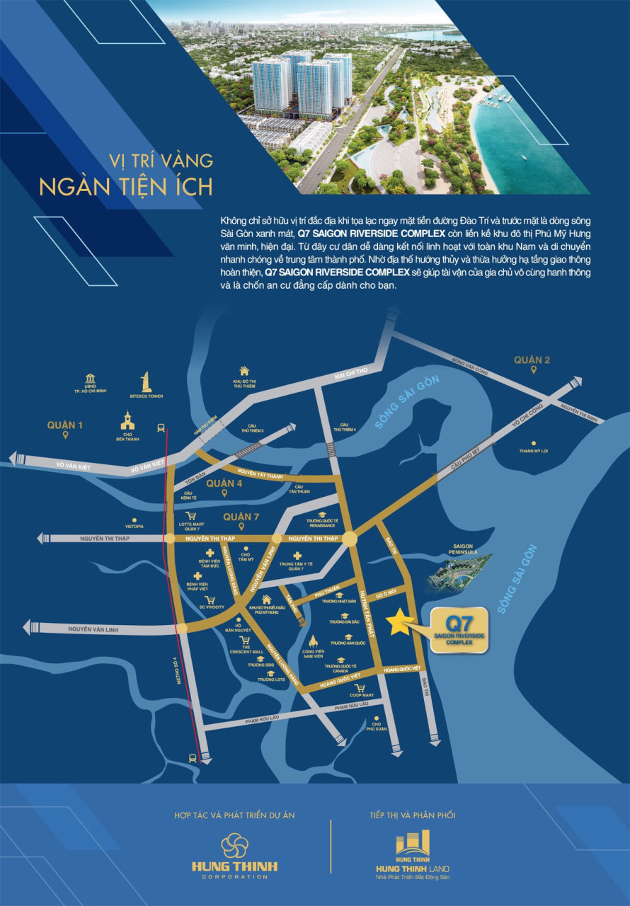 TỔNG THỂ VÀ QUY MÔ DỰ ÁN Q7 RIVERSIDE