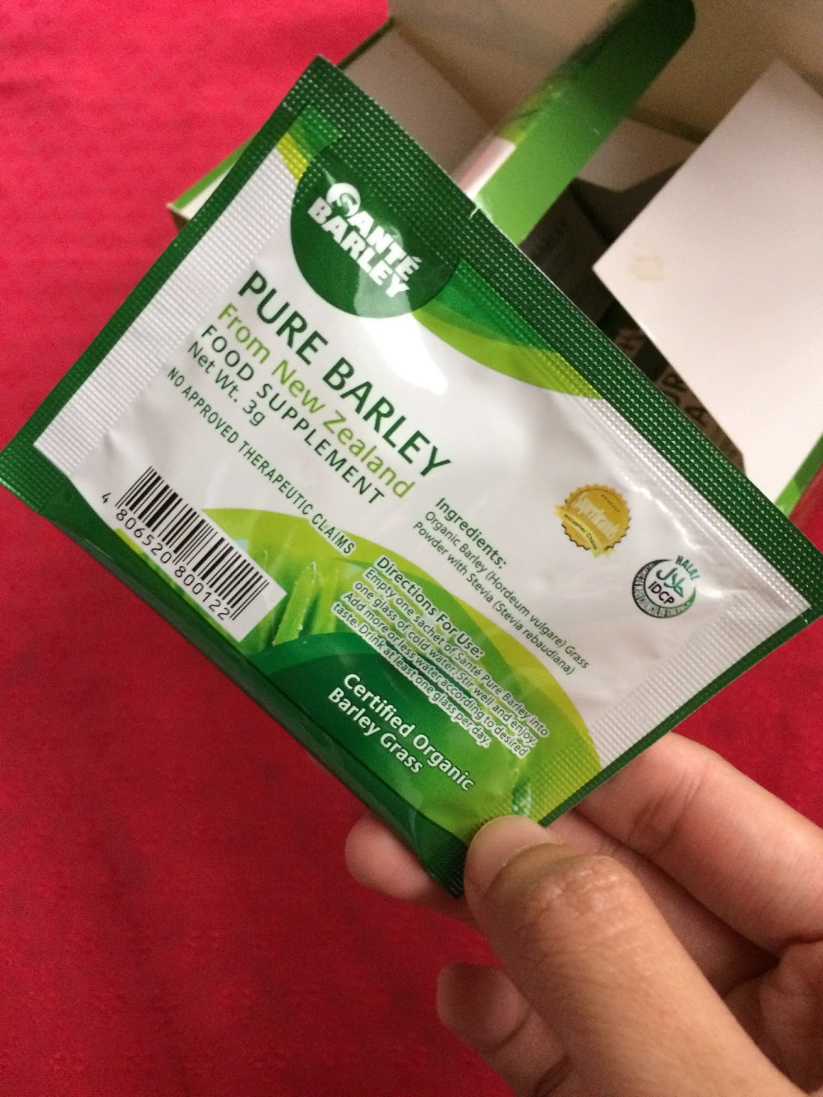 YATS' RANDOM REVIEWS: Health Review: Sante Barley Pure Barley Food ...