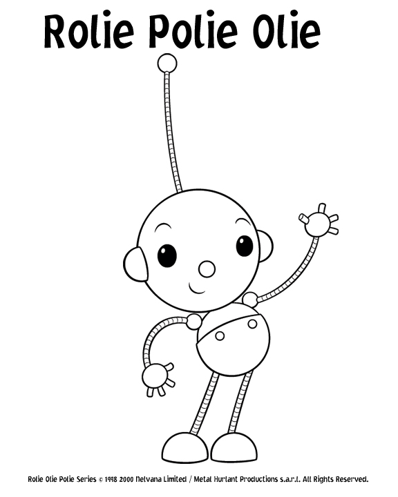 Cartoon Characters: Rolie Polie Olie