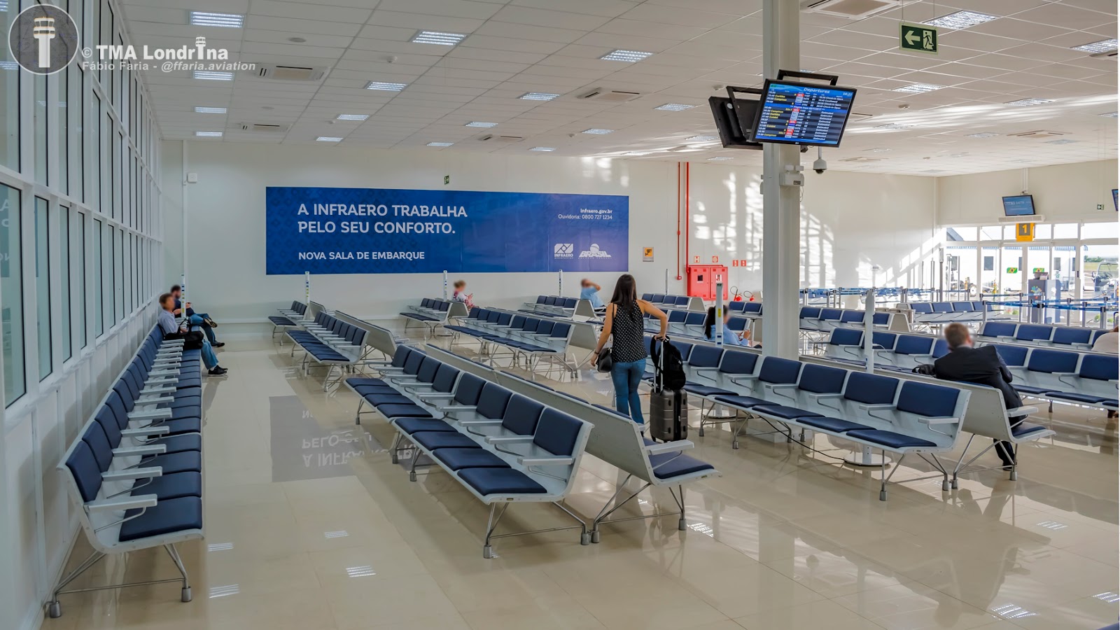 TMA Londrina: Conheça a nova sala de embarque do Aeroporto Governador ...