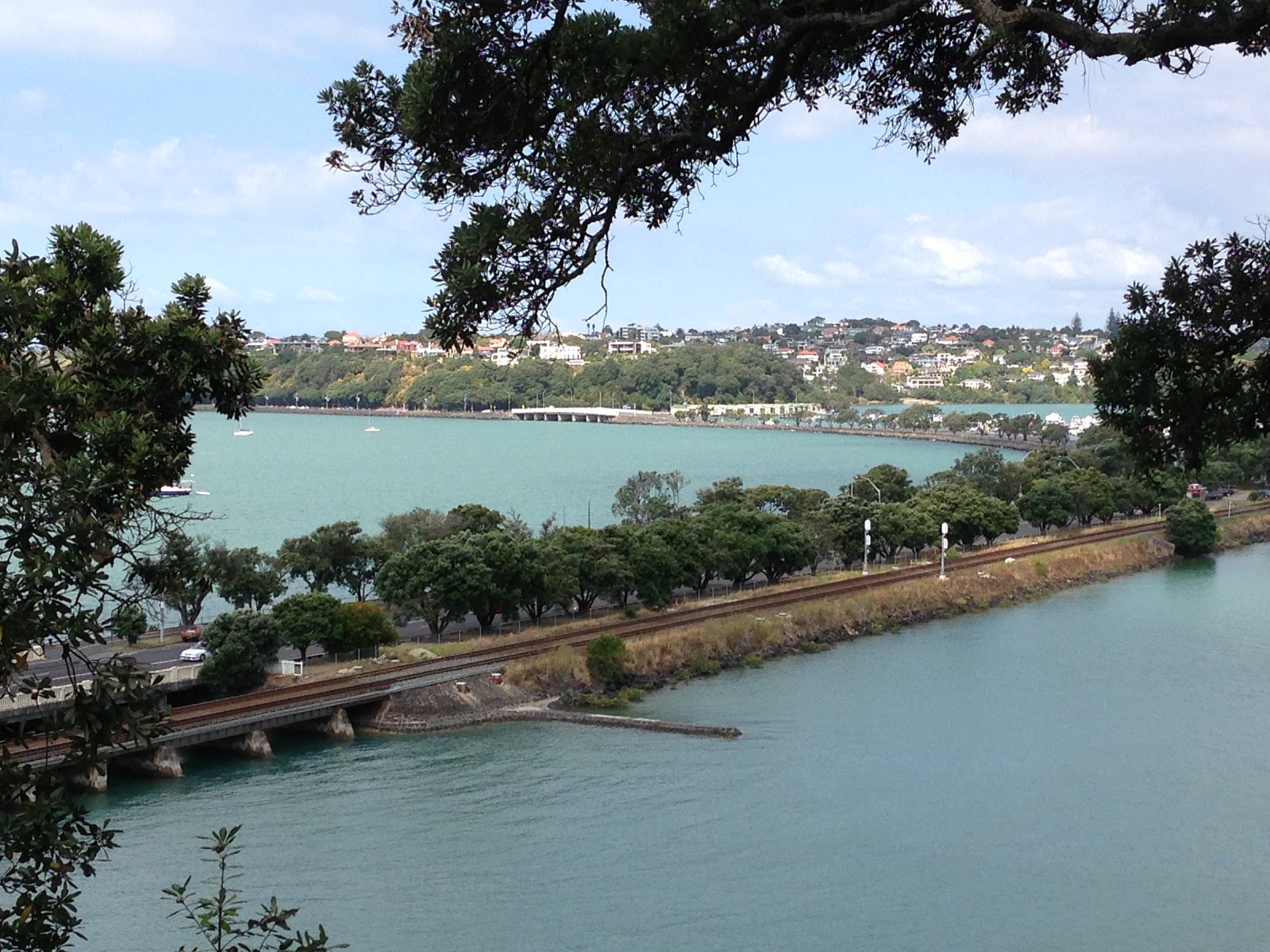 Come, walk with me.: Hobson Bay Walkway
