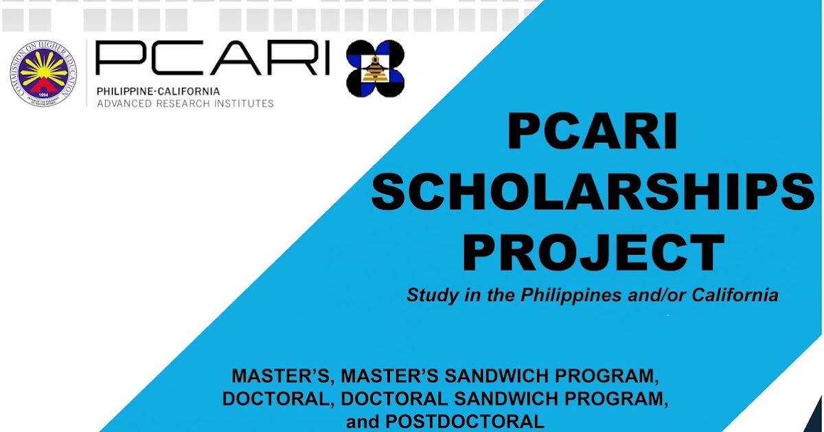PCARI Project: PCARI Scholarships Call for Applications