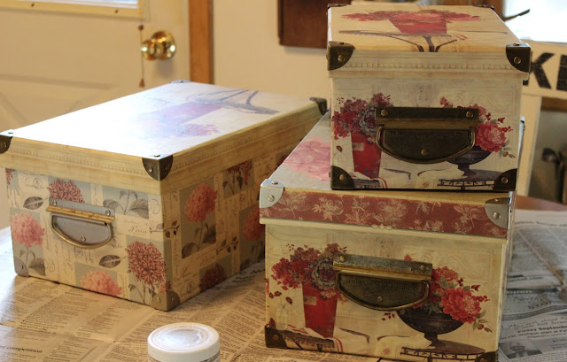 Dated Decorative Storage Box Makeover - Organized Clutter