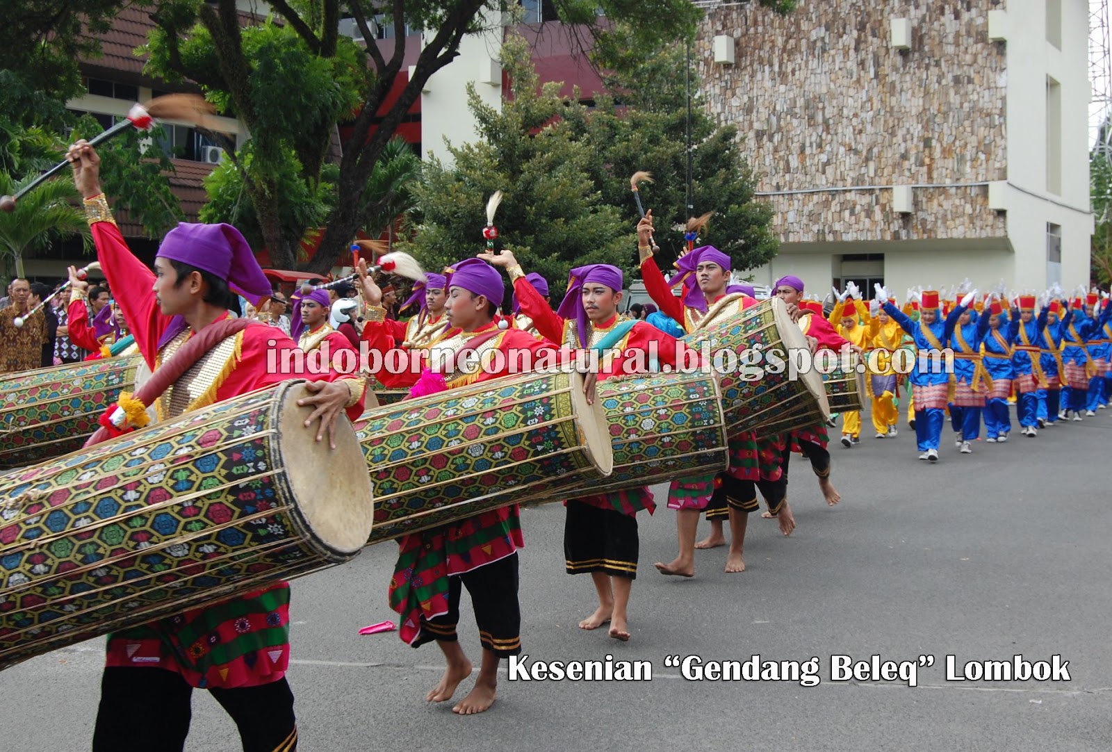KESENIAN TRADISIONAL GENDANG BELEQ DARI LOMBOK NUSA TENGGARA BARAT NTB ...