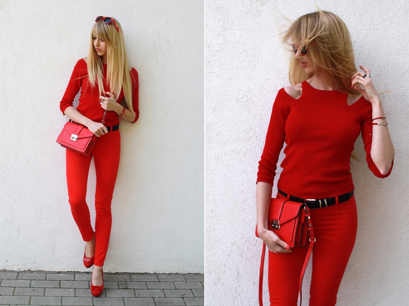 Red Total Look - moje trzy propozycje - DIANE FASHION