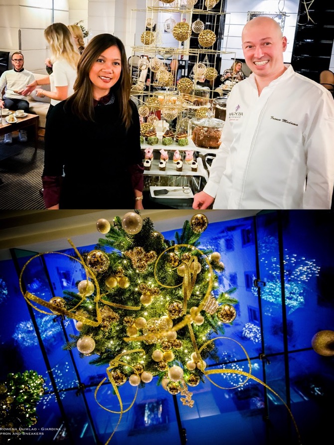 Grand Hotel Via Veneto in Rome, Italy: A Festive Afternoon Tea