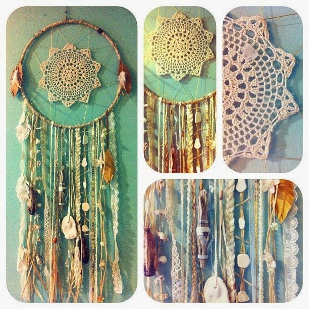 Amalia goes DIY: Ονειροπαγίδα / Dreamcatcher DIY
