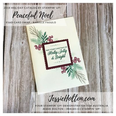 Jessie Holton - Aussie SU Demo : ESAD Card Swaps