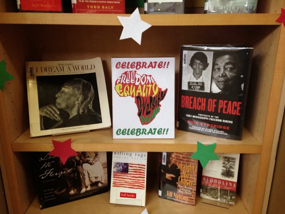 Librarian on Display: February: Celebrate! Freedom, Equality, Diversity ...