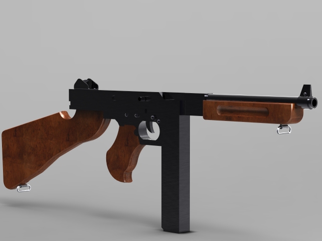 RenosSigounis-Art & Architecture: Thompson gun