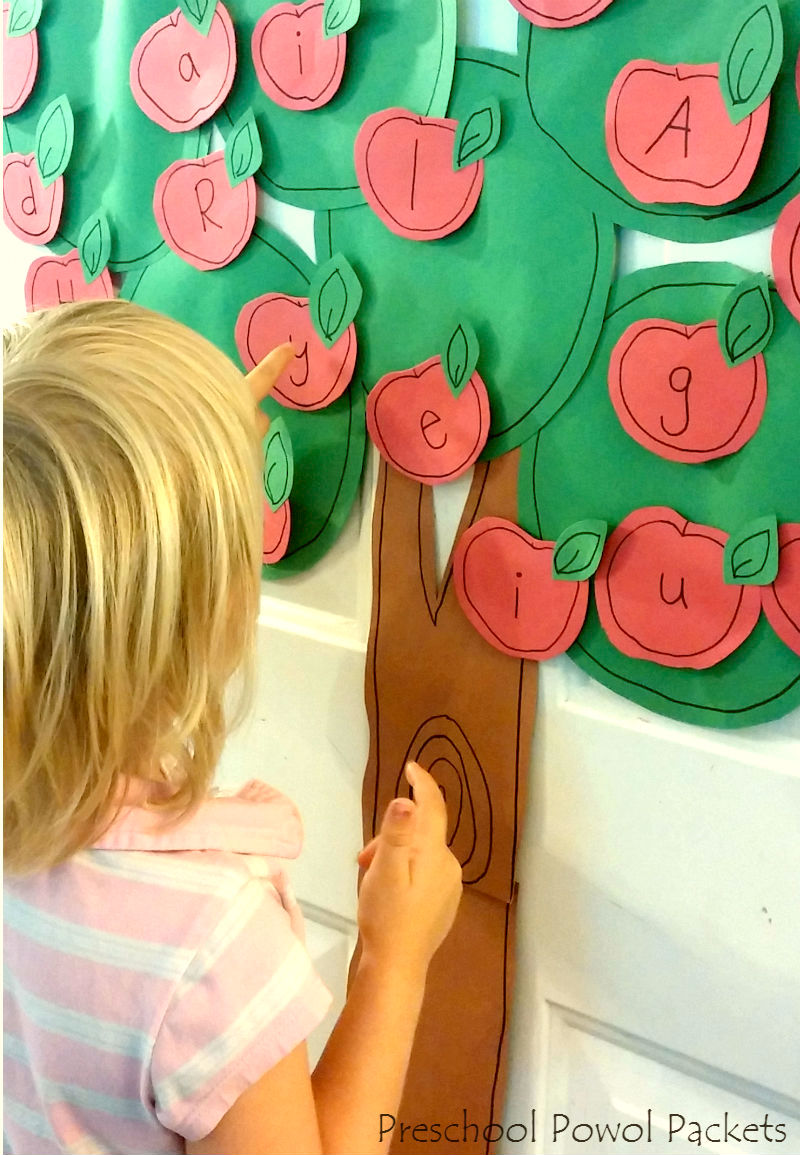 Magnetic Names Apple Picking & Ten Apples Up On Top Activities ...