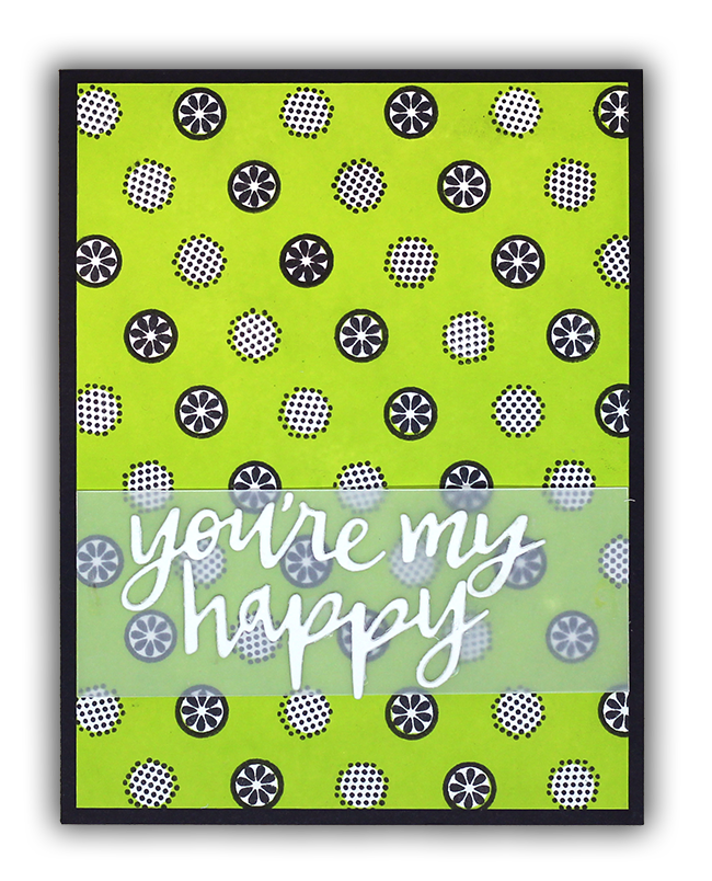 Understand Blue: How to Use BIG Stamps in a Small Way