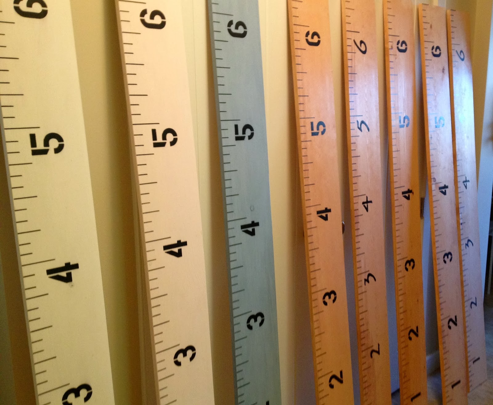 Bouncing Off The Walls: Full Sized Ruler Growth Charts Available Now!