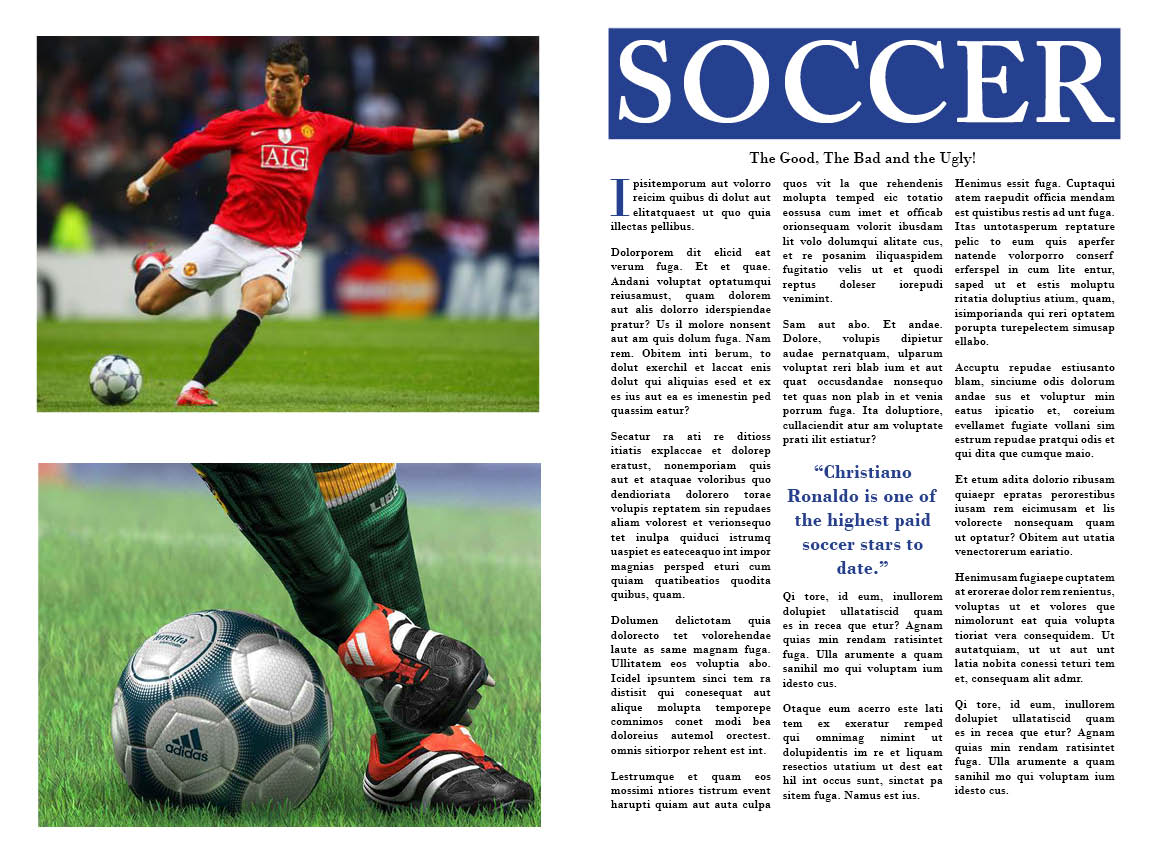 Creations by Rebecca: Indesign Layouts