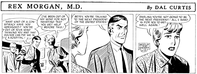 In Search of Rex Morgan, MD: 1968 Comic Strips: A Summary