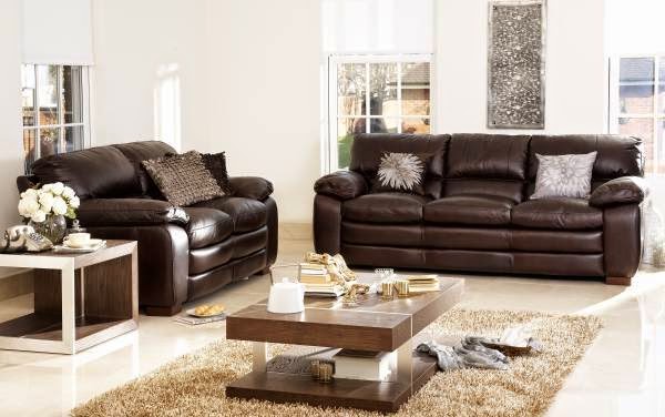 15 Fotos de salas marrón chocolate - Colores en Casa