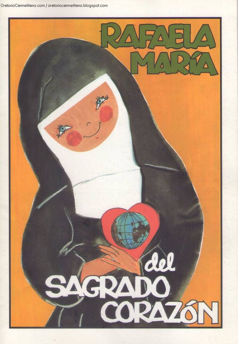 Oratorio Carmelitano: Cómic de Santa Rafaela María del Sagrado Corazón ...