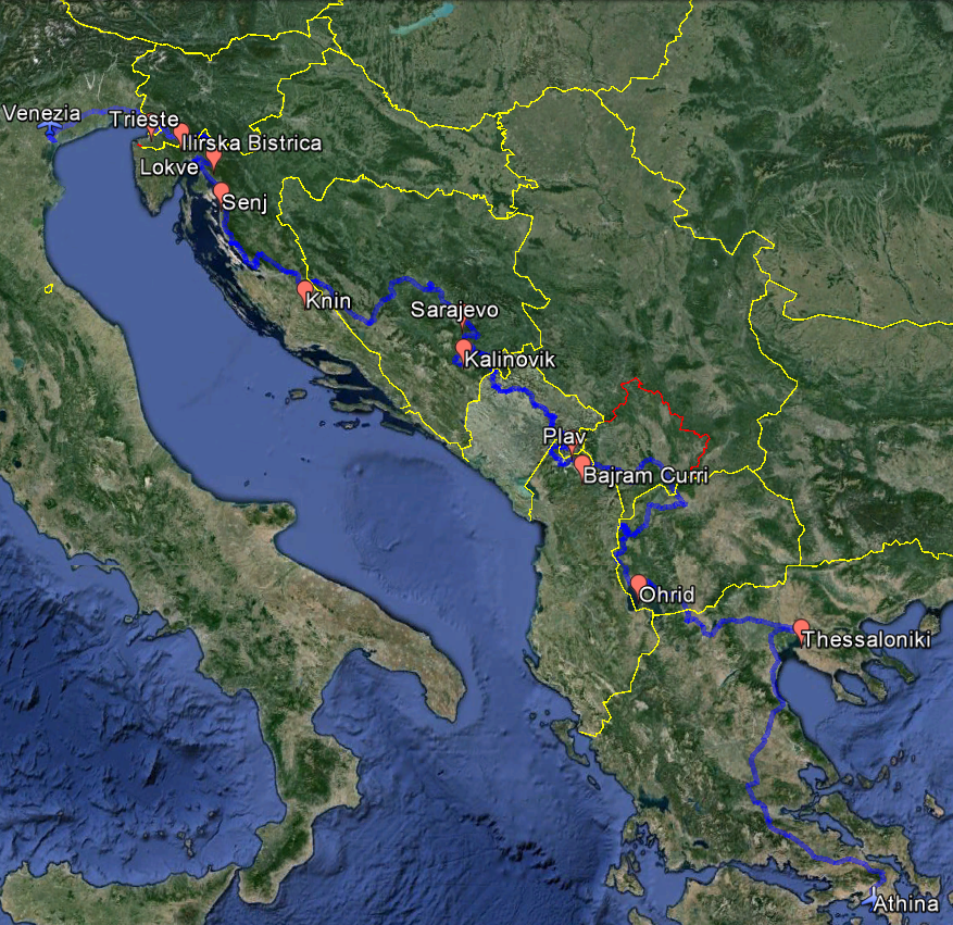 Hiking through the Balkans: Dinaric Alps