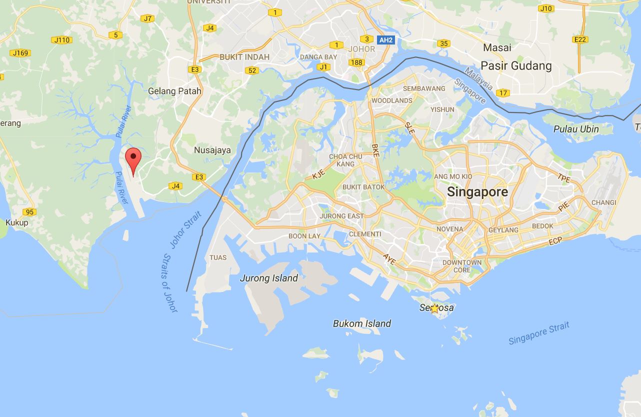 wild shores of singapore: Johor oil spill affecting Port of Tanjung ...