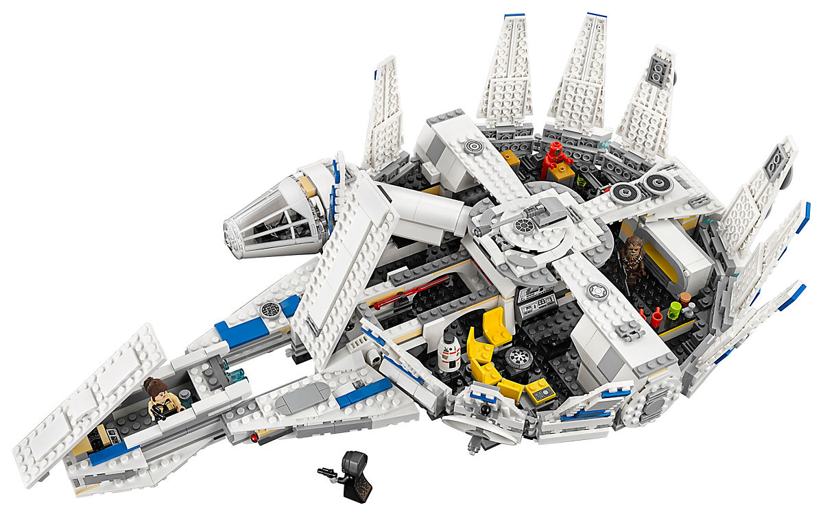 Nova Millennium Falcon em LEGO explica as diferenças do filme Solo ...