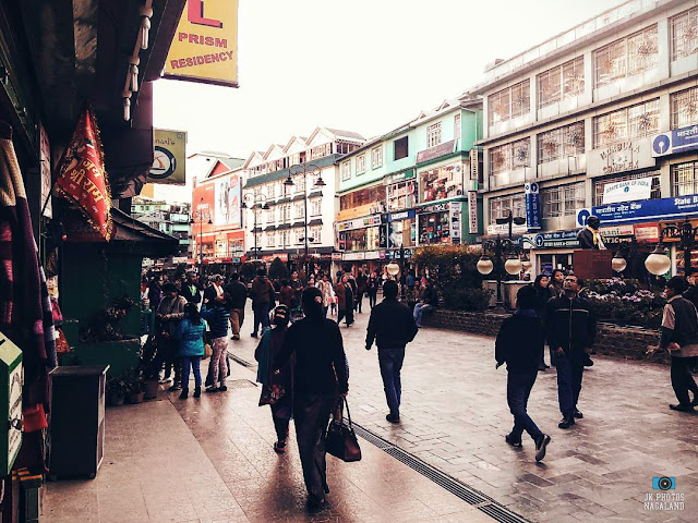 A nice place to hangout- sparkling clean MG Road (Marg) Gangtok (Places ...