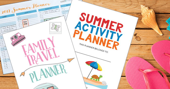 3 Printables You Need to Plan an Awesome Summer Break | Sunny Day Family