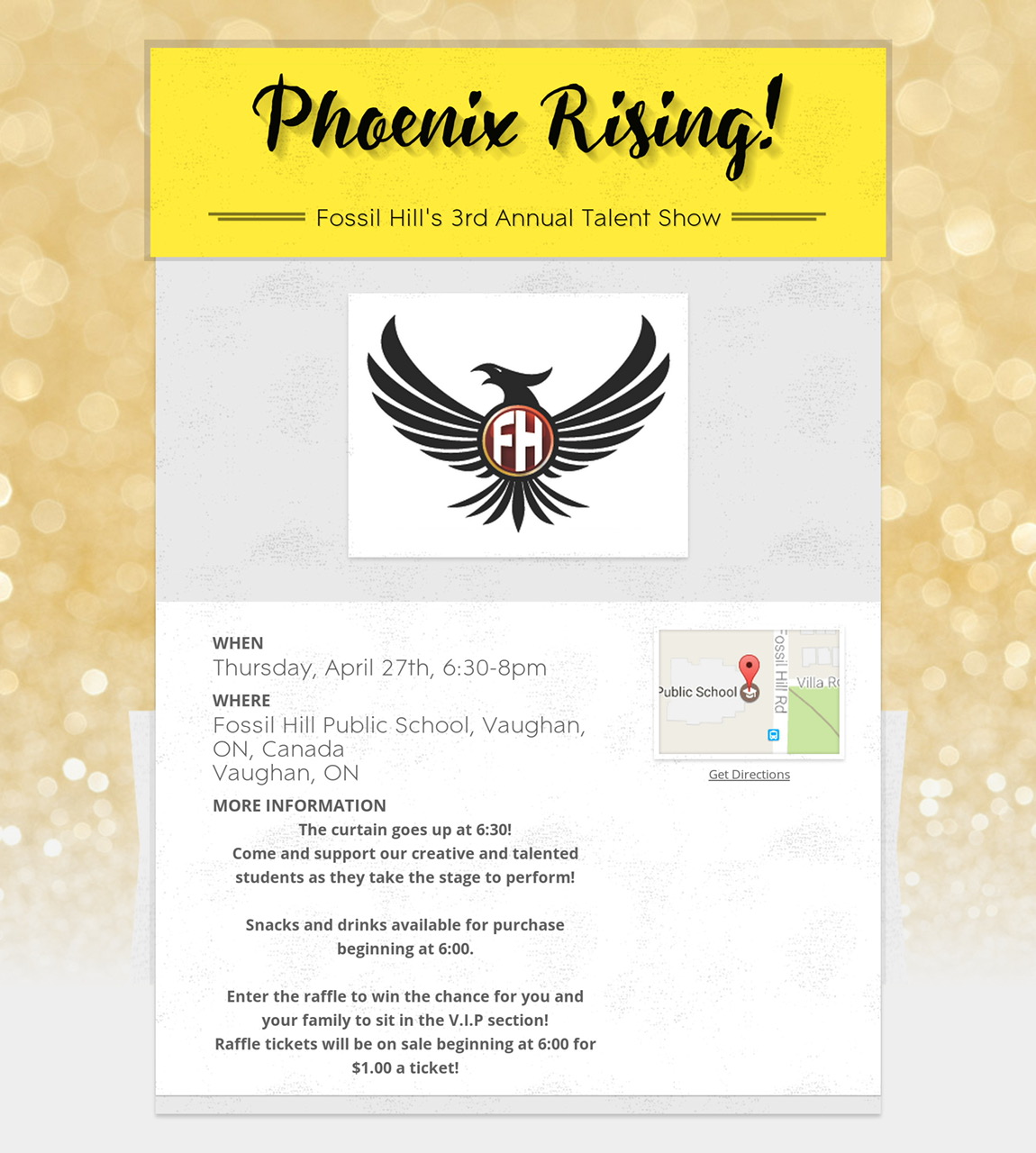 Fossil Hill Public School: Phoenix Rising!
