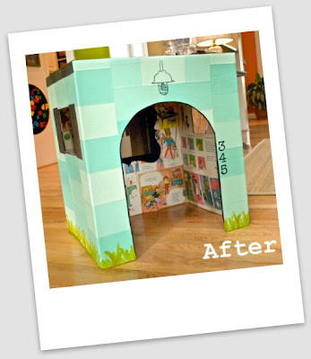 Life as a Thrifter: Our Make-Shift Playhouse