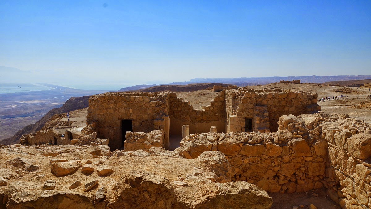 Escapade en Israël...: MASSADA / QUMRAN / LA MER MORTE