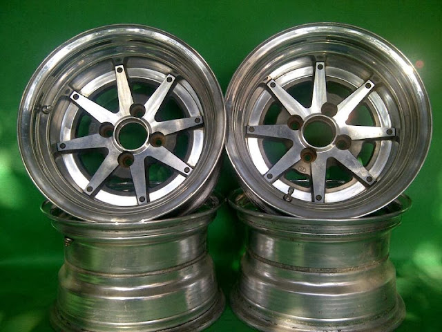 Rare JDM Wheels - 13x8 4x100 Enkei Mosport