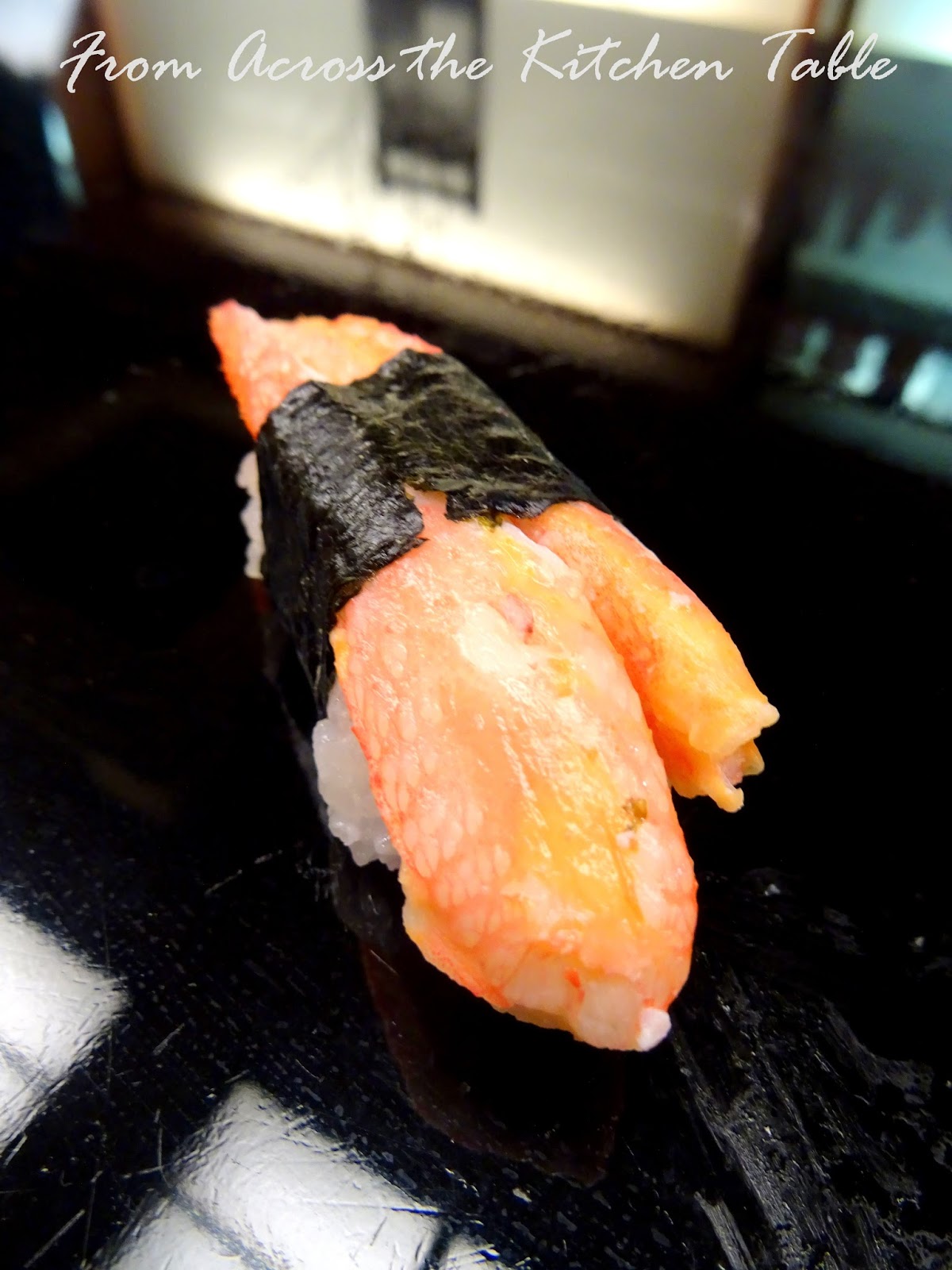 From Across the Kitchen Table: Sushi Ippei, Kanazawa, Japan