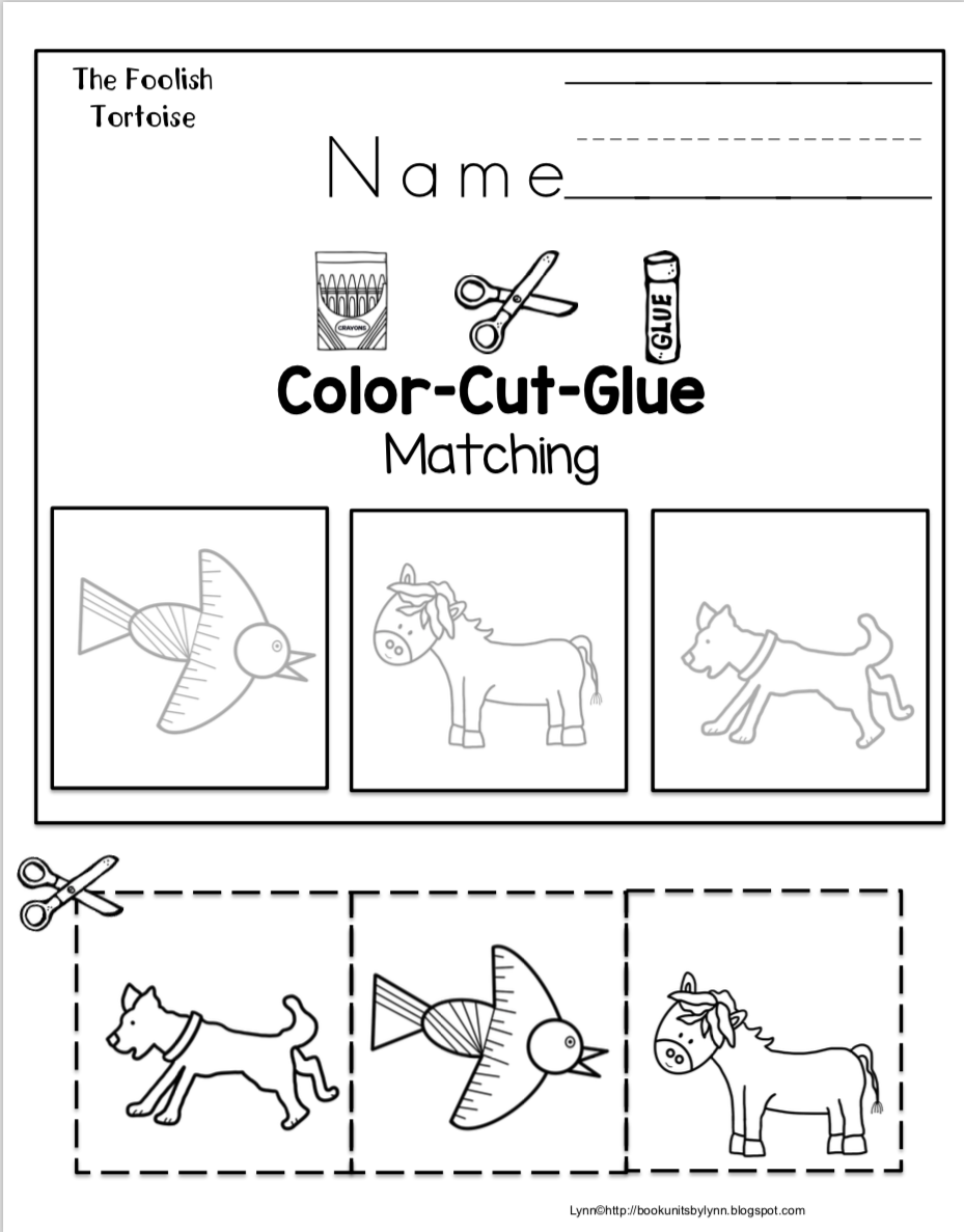 THE FOOLISH TORTOISE BOOK UNIT ~ Book Units by Lynn