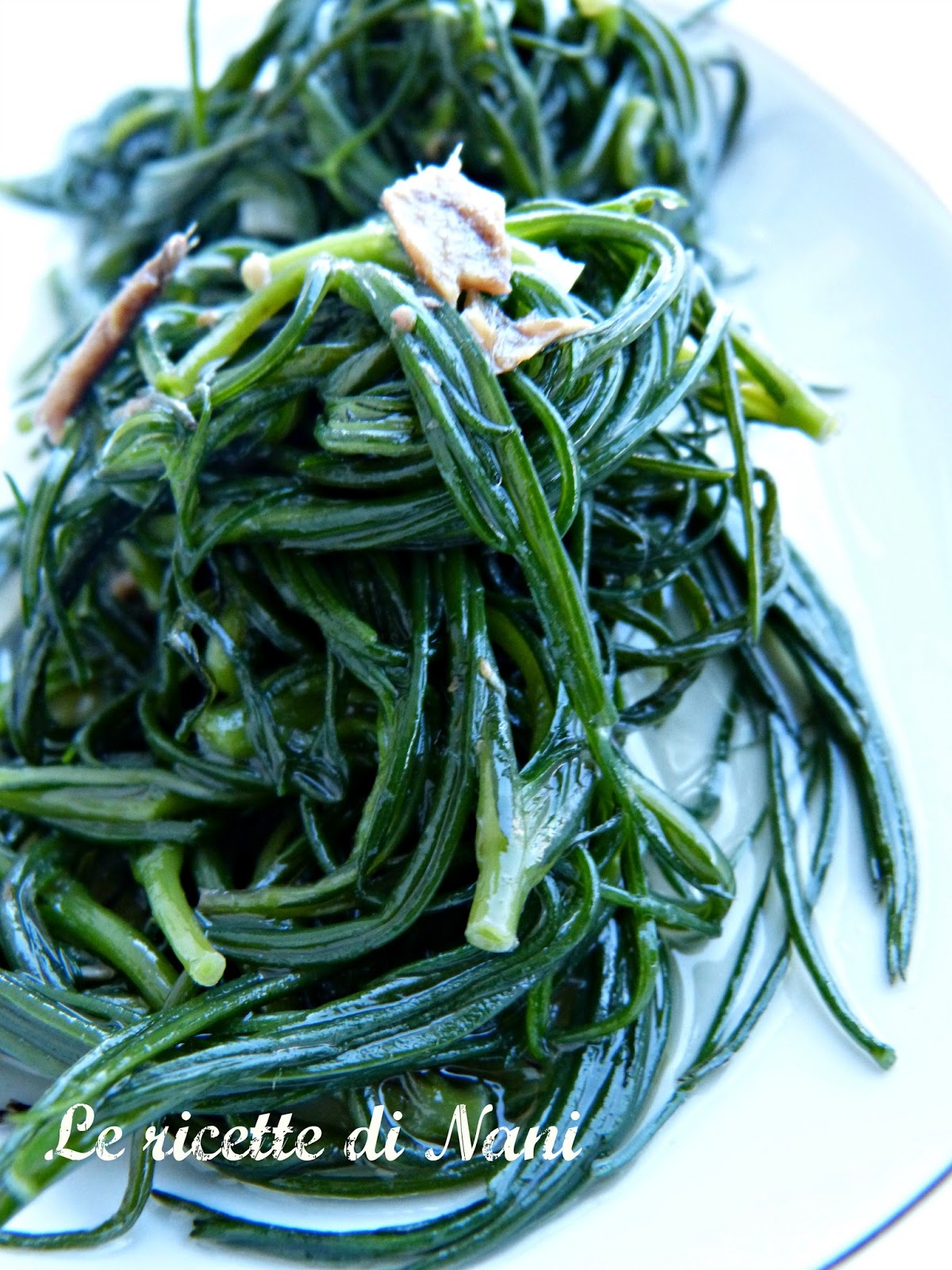 Agretti un contorno semplice e salutare da Le ricette di Nani su ...