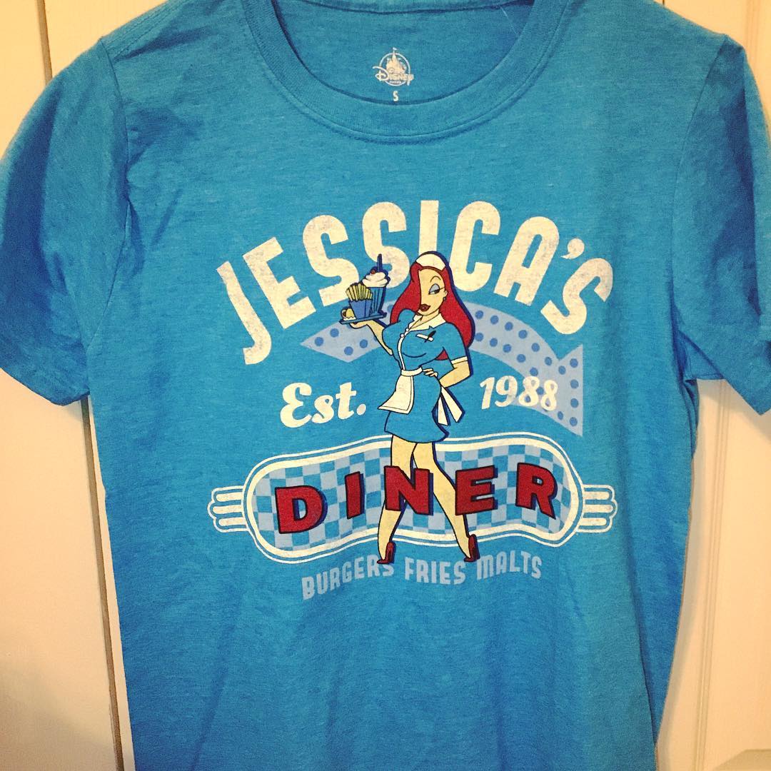 ImNotBad.com - A Jessica Rabbit Site: Now Available - Jessica's Diner Shirt