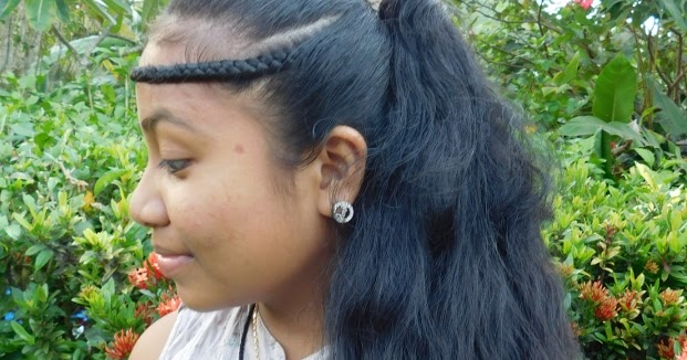 Blach Hair Stlye Green: Micronesian Girls~ Two beautiful hairstyles