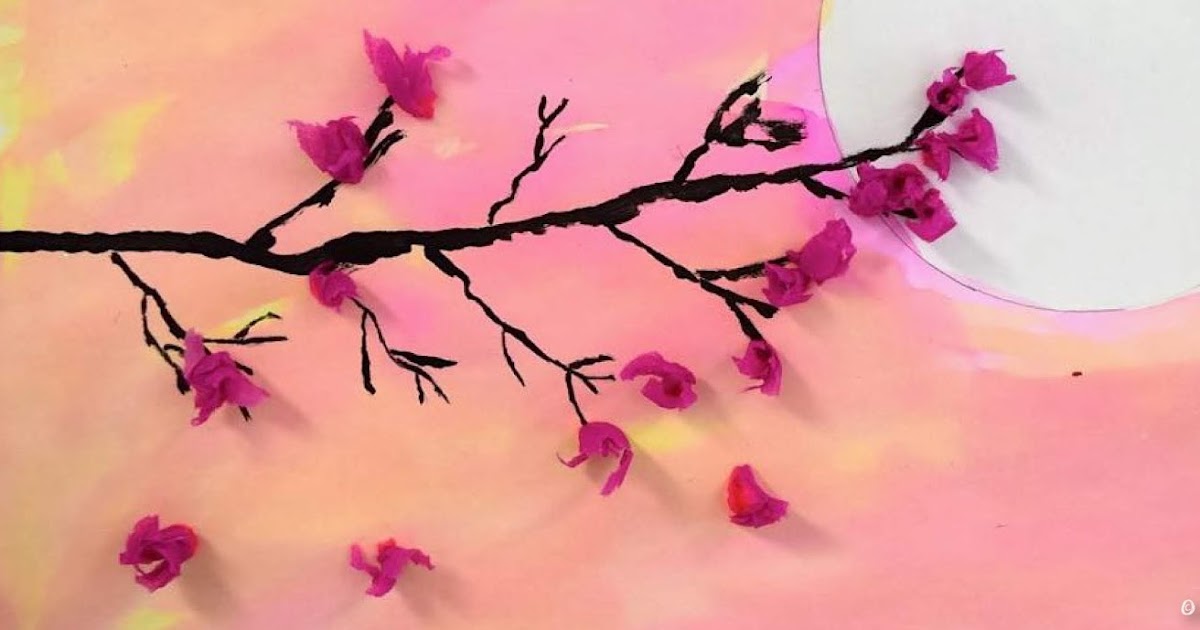 Cherry Blossom 2.0 (3rd) | Art with Mrs. Nguyen
